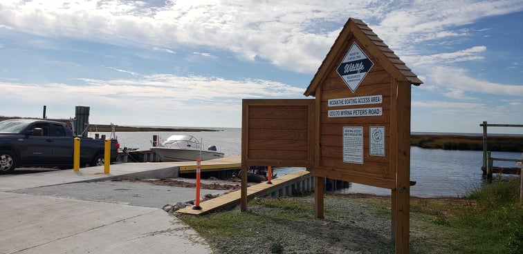 New Rodanthe Boat Ramp and Dock Opens to the Public | Island Free Press